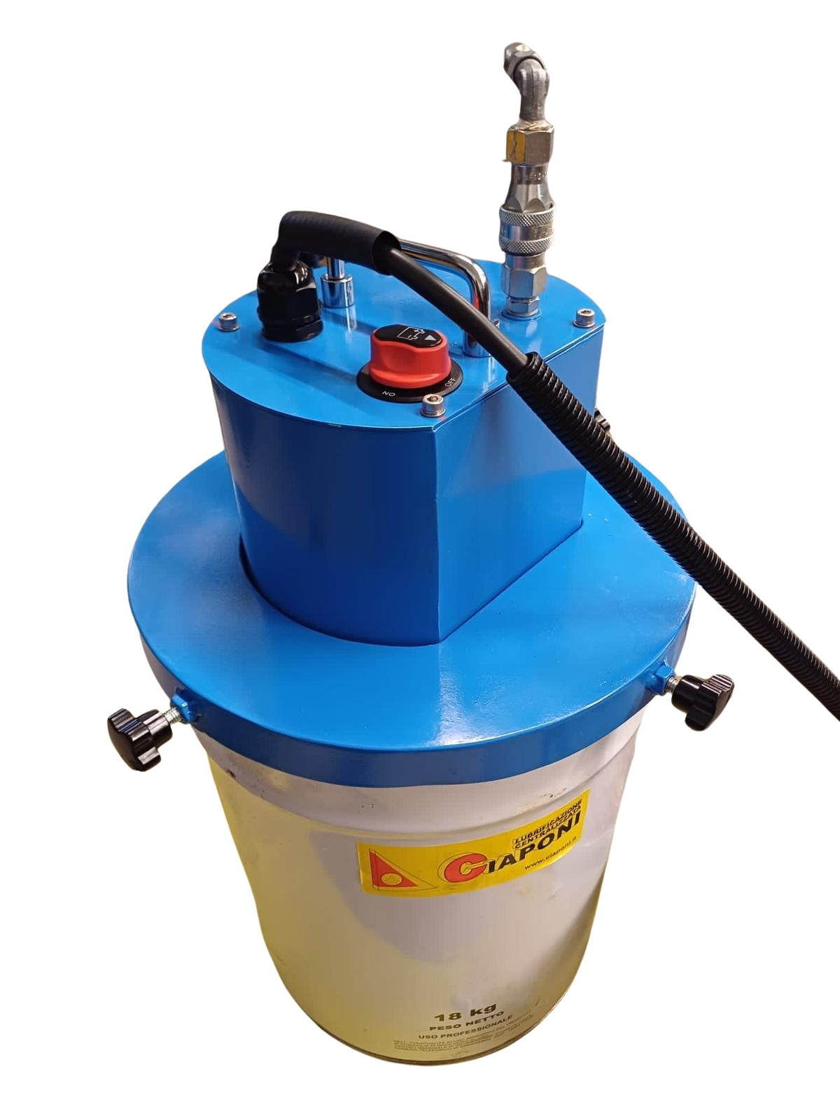 Electric grease pump for bucket 15-20 kg | Ciaponi